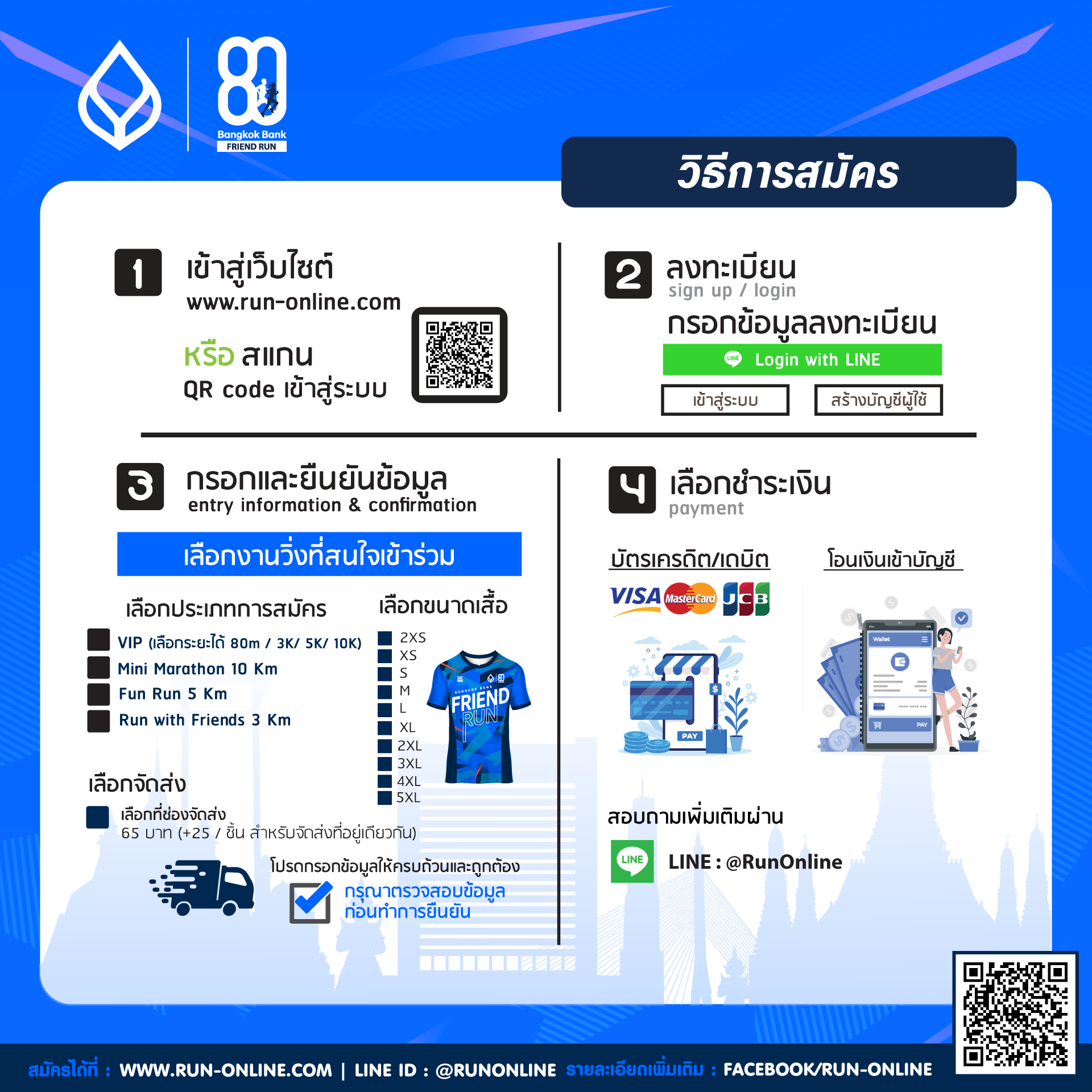 งานวิ่ง | Run online